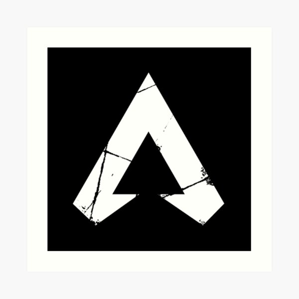 "Apex Legends Logo | Apex Legends White Symbol" Art Print for Sale by ...