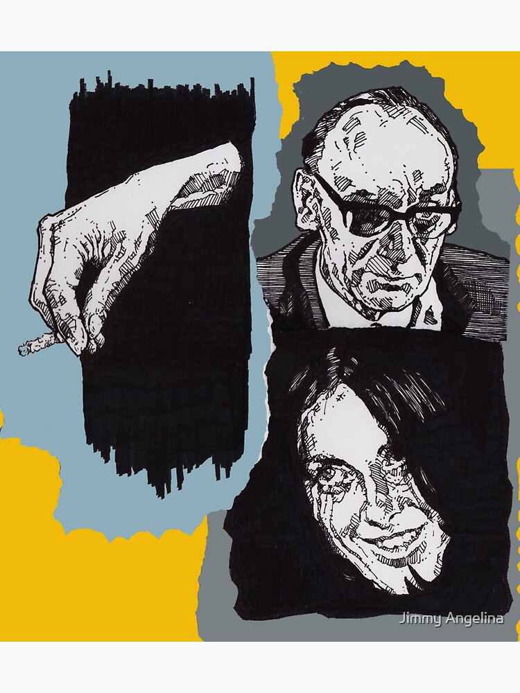 "Drawing by Jimmy Angelina" Sticker by jimmyangelina42 | Redbubble