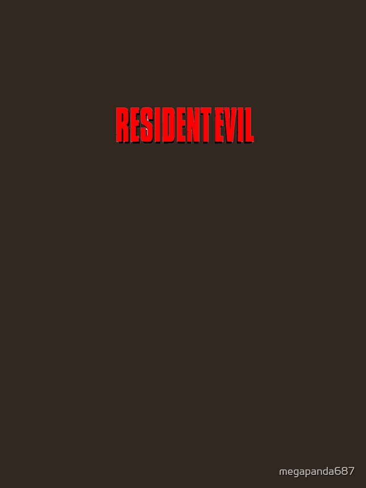 "Resident Evil Classic Logo" T-shirt for Sale by megapanda687 ...