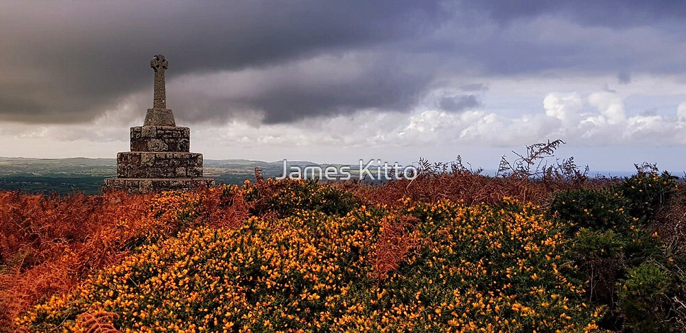 "Tregonning Hill, Cornwall" by James Kitto | Redbubble