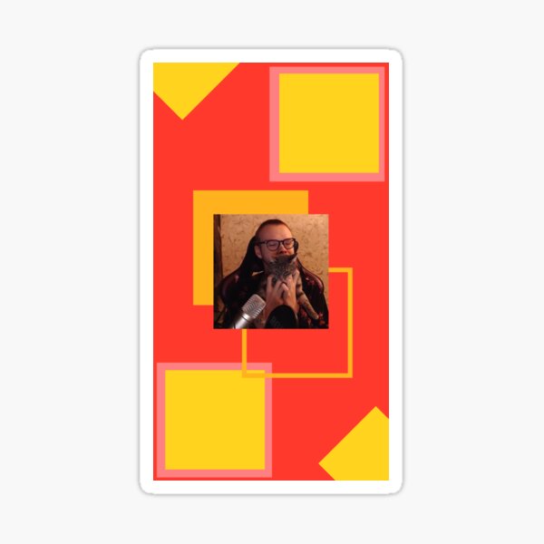 "Aksually / Aksel " Sticker for Sale by shadowlovr | Redbubble