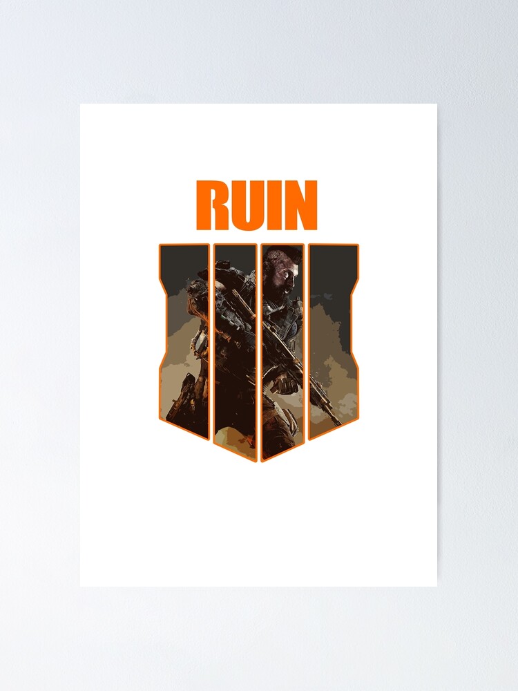 "BO4 Specialist Ruin - Fan Art" Poster for Sale by GamerClaw | Redbubble