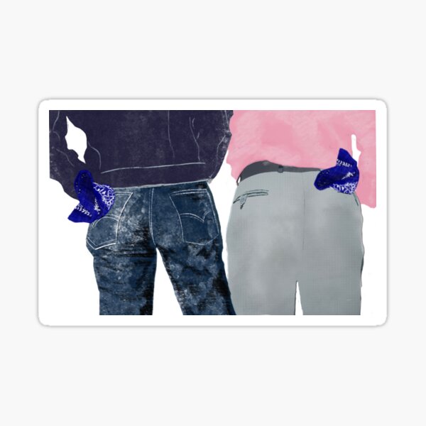 "Better Know Your Hanky Code" Sticker by CityofNight | Redbubble