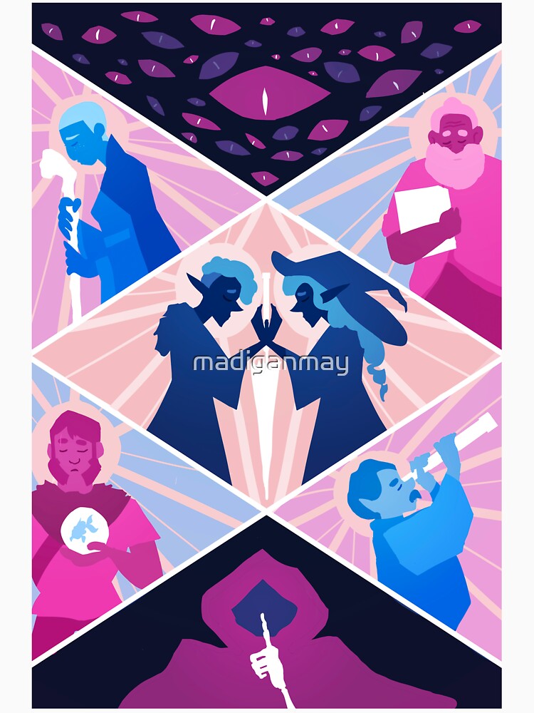 "The adventure zone IPRE crew seven birds balance" T-shirt for Sale by ...