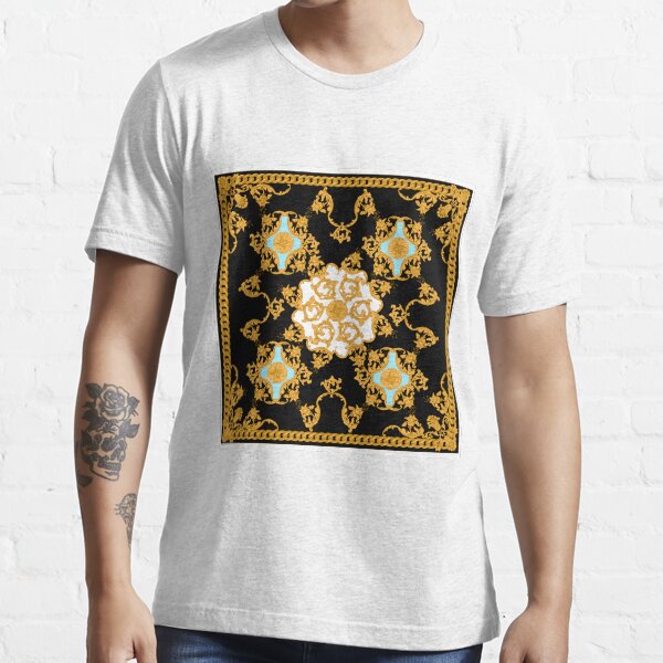 "Golden baroque" T-shirt for Sale by IrinaShi | Redbubble | baroque t ...