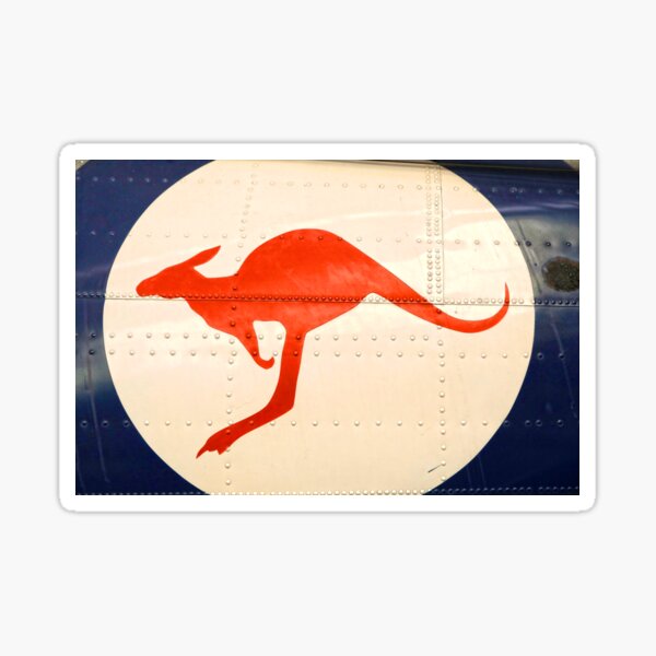 "Red Roo 2" Sticker for Sale by evolutionx | Redbubble