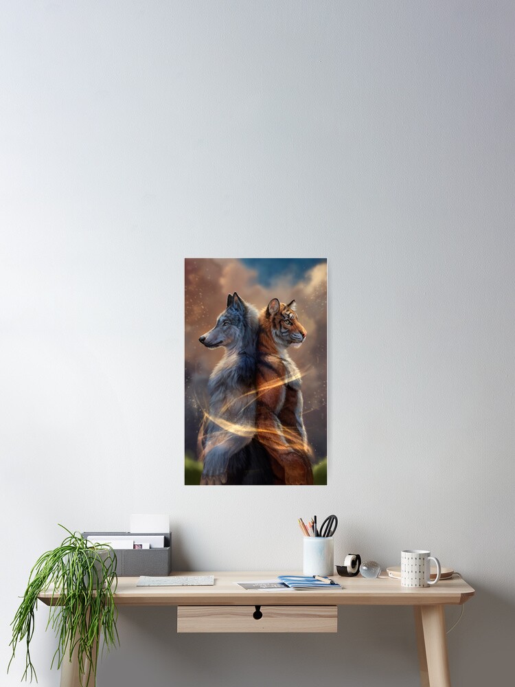 "Back to back" Poster for Sale by goodwolf | Redbubble