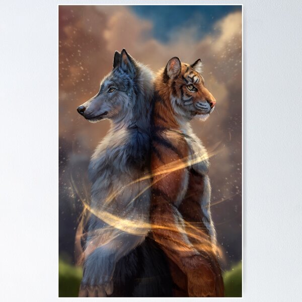 "Back to back" Poster for Sale by goodwolf | Redbubble