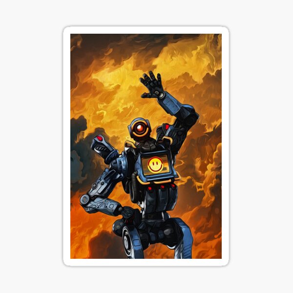 "Robot Hunter" Sticker for Sale by ZuleYang | Redbubble