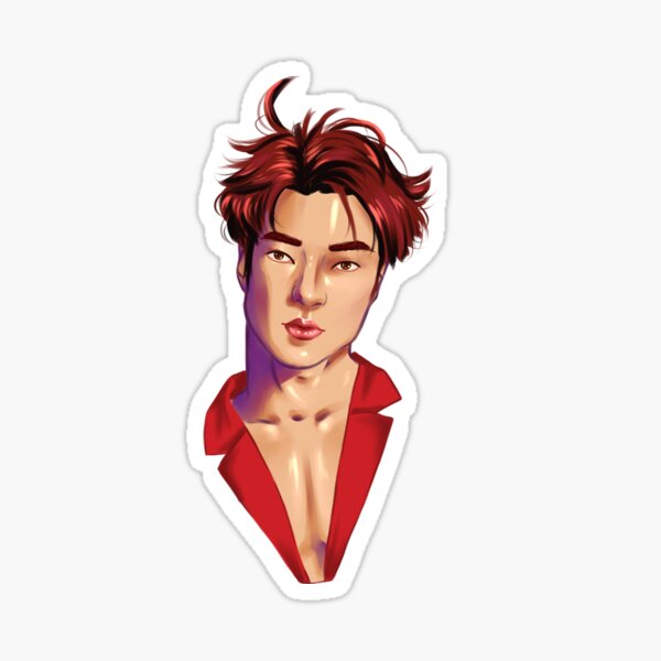 "EXO Sehun Love Shot" Sticker for Sale by FireHair | Redbubble