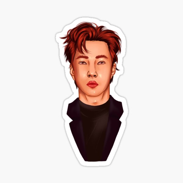 "EXO Suho Love Shot" Sticker for Sale by FireHair | Redbubble