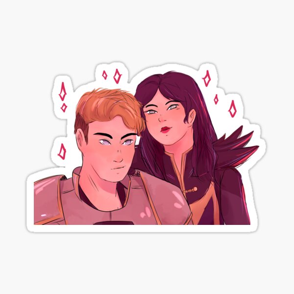 "goth/jock solidarity" Sticker for Sale by Nicoryio | Redbubble