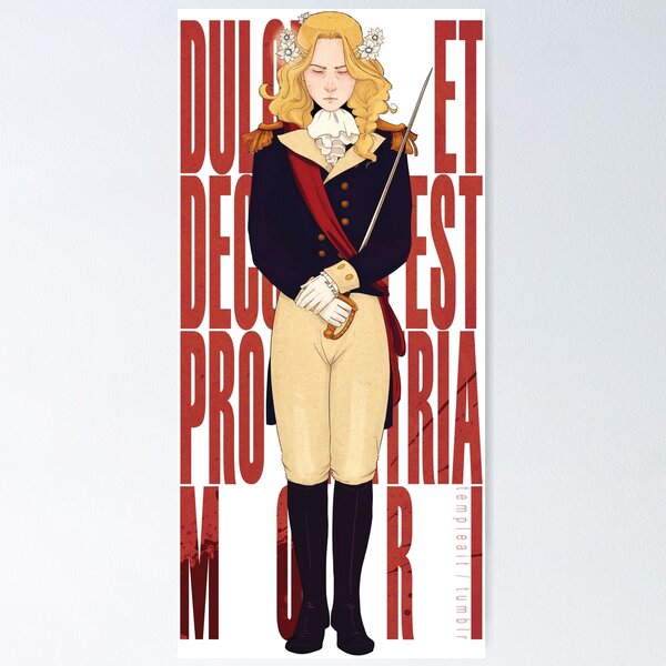 "John Laurens - Dulce Et Decorum" Poster for Sale by TempleArt | Redbubble