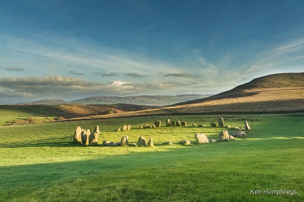 "Swinside/Sunkenkirk Stone Circle" by Ken Humphreys | Redbubble