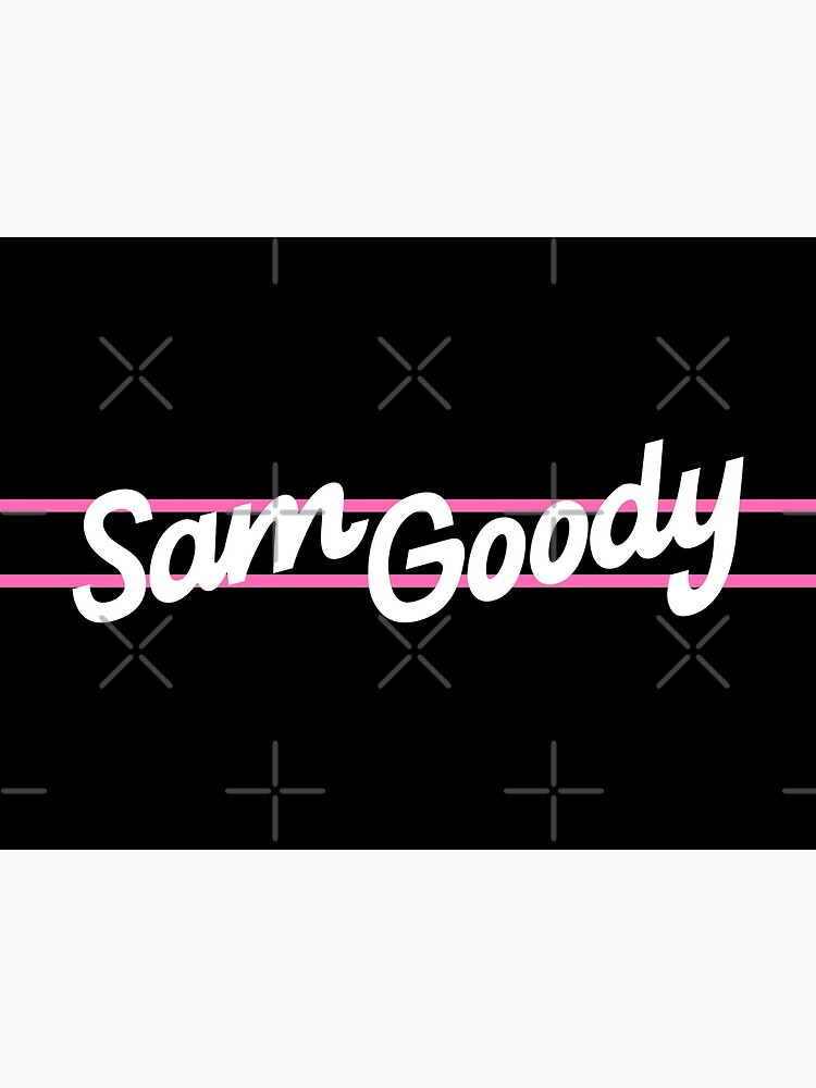 "Sam Goody Neon Logo" Canvas Print by fandemonium | Redbubble