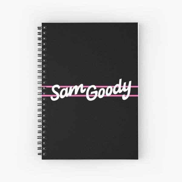 "Sam Goody Neon Logo" Spiral Notebook by fandemonium | Redbubble