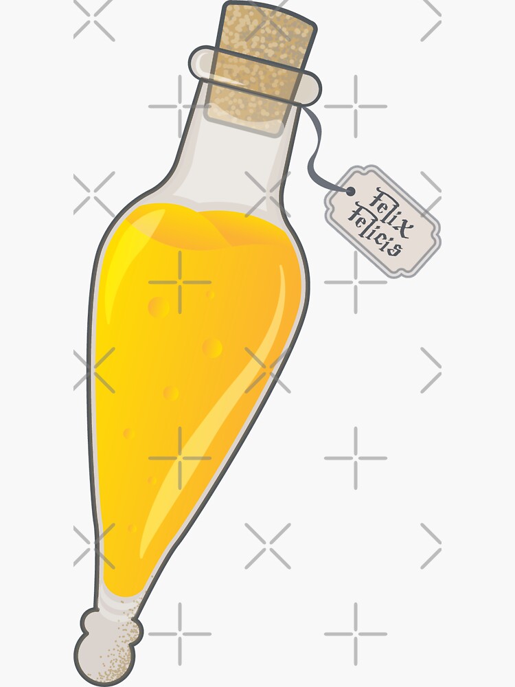 "Liquid Luck Potion" Sticker for Sale by rzvcereno | Redbubble