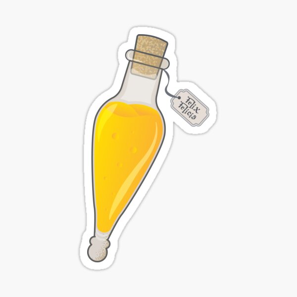 "Liquid Luck Potion" Sticker for Sale by rzvcereno | Redbubble