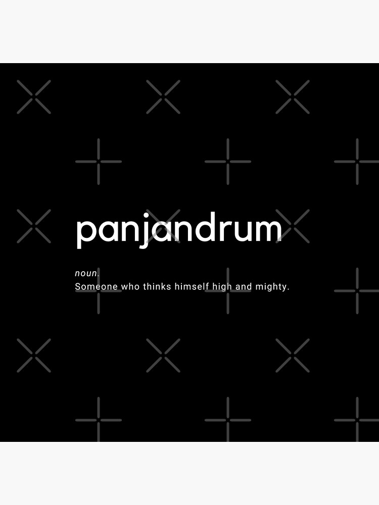 "Panjandrum" Poster for Sale by MrRiddick | Redbubble