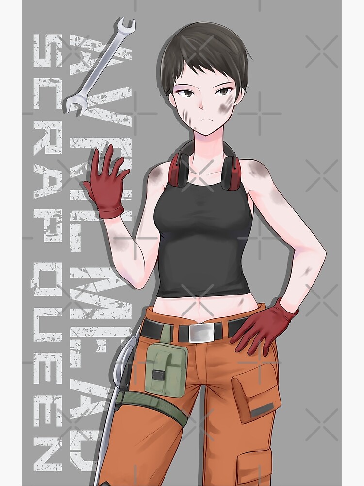 "Ace Combat Scrap Queen Avril Mead " Art Print by fareast | Redbubble