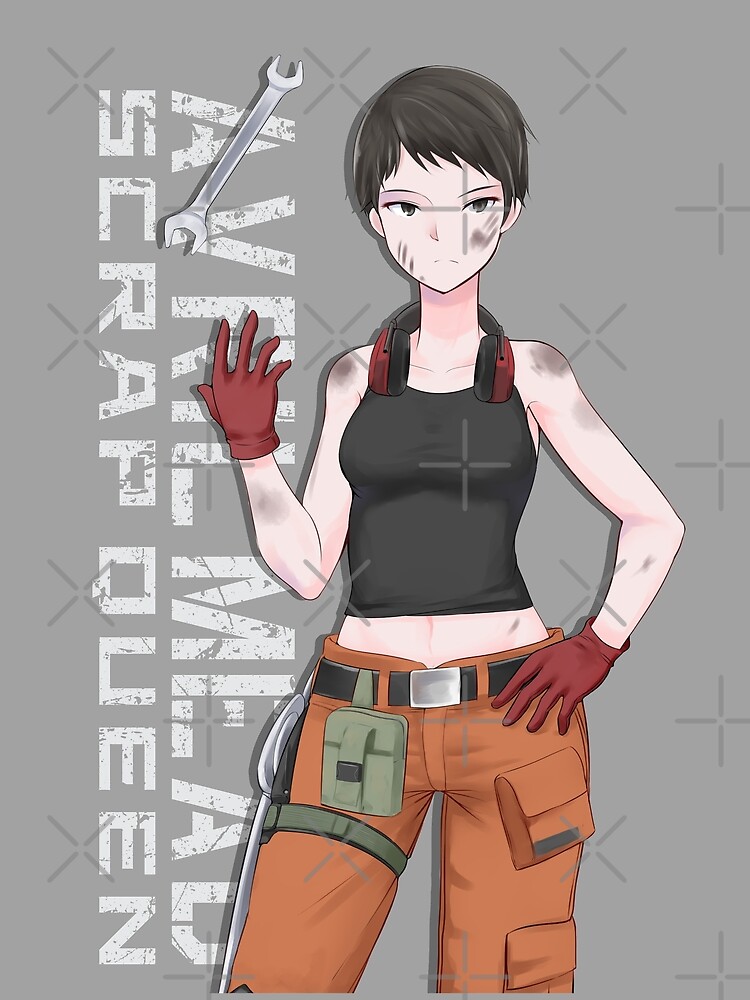 "Ace Combat Scrap Queen Avril Mead " Scarf by fareast | Redbubble
