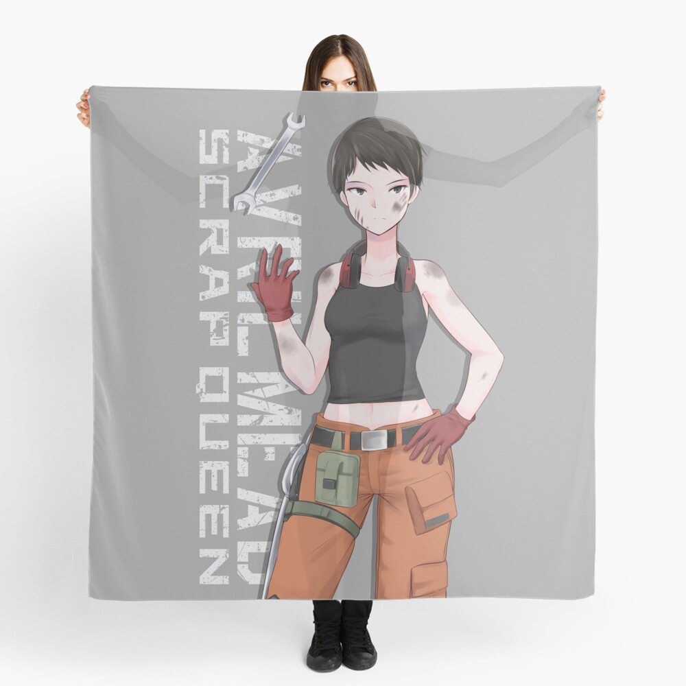 "Ace Combat Scrap Queen Avril Mead " Scarf by fareast | Redbubble