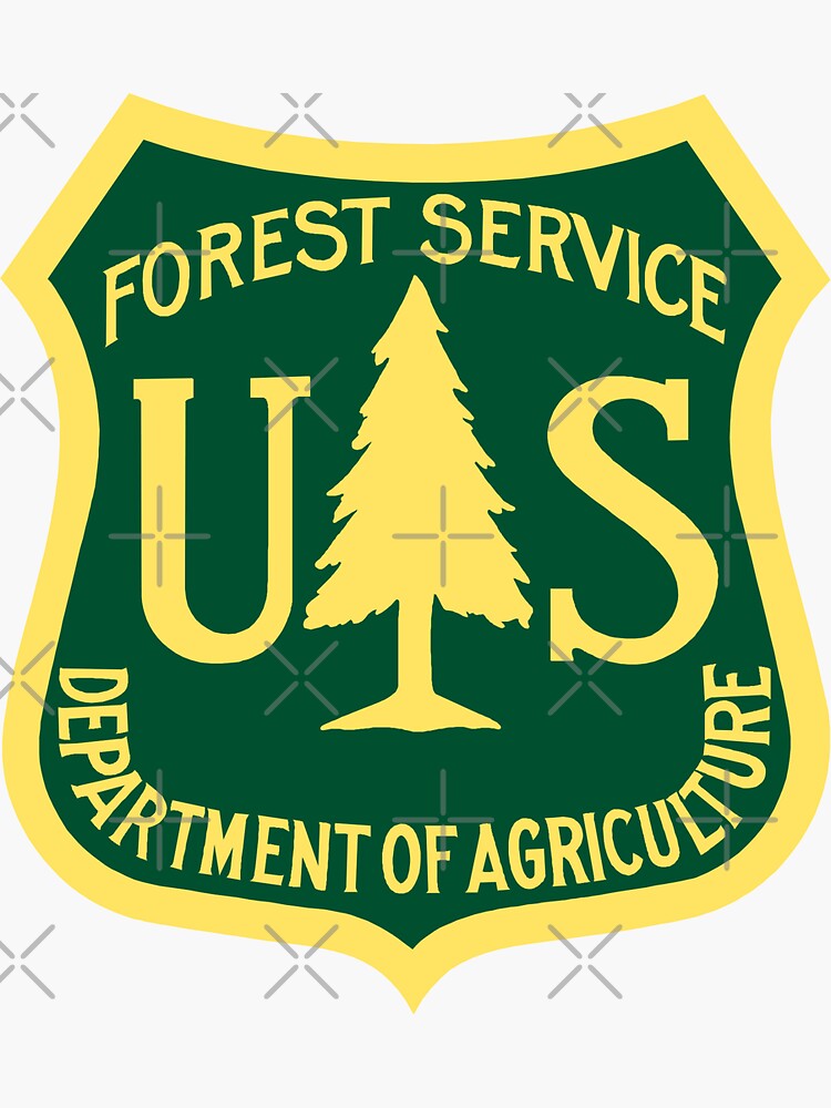 "Forest Service" Sticker for Sale by Marksman | Redbubble