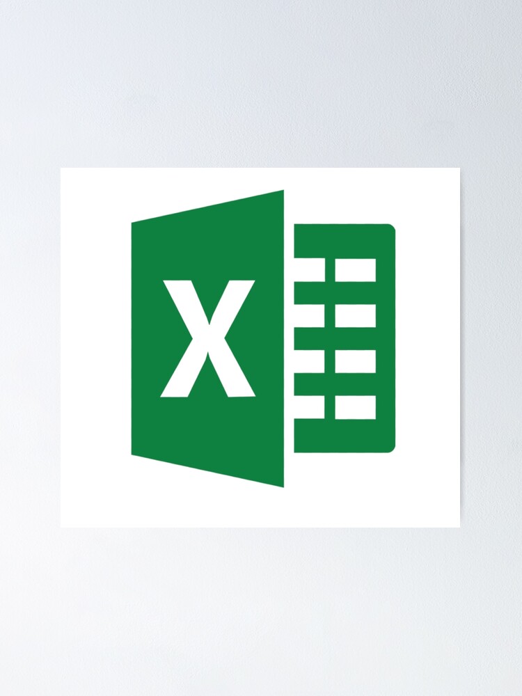 "Excel" Poster by Dave00077 | Redbubble