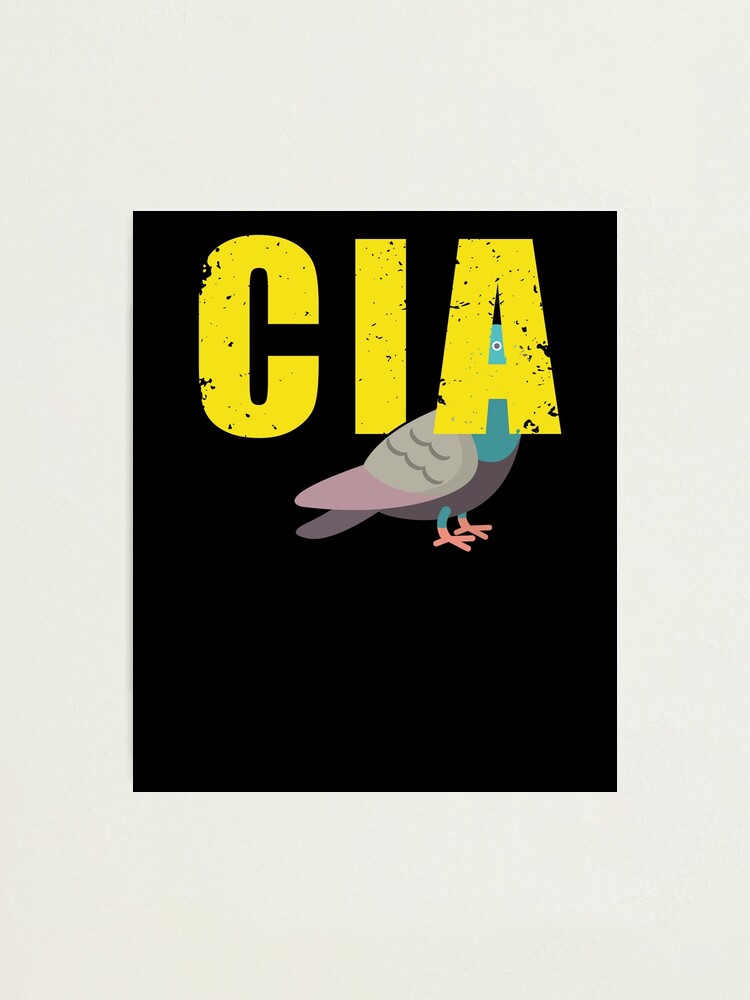 "CIA Pigeon Spions Verschwörungstheorie" Fotodruck von hadicazvysavaca ...