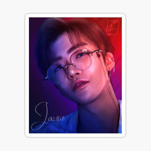 "Jaemin Fanart" Sticker by Infiresmenarts | Redbubble