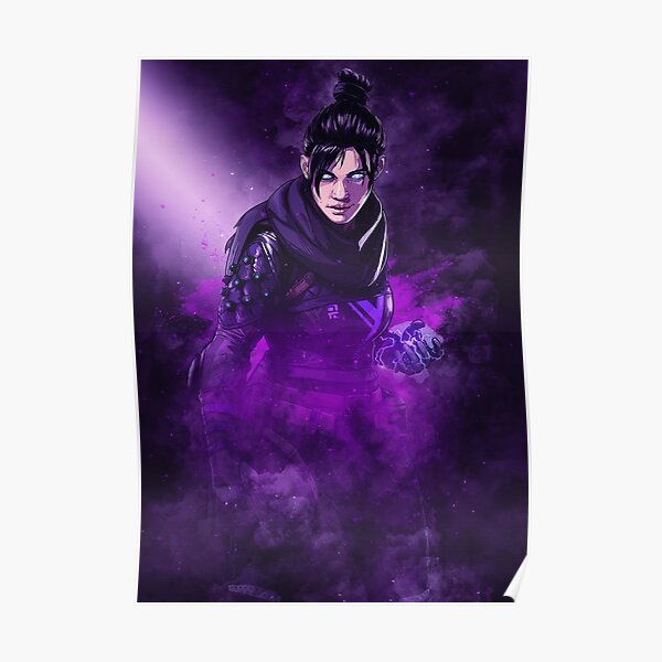 Poster « Apex Legends Wraith Poster - Décor de jeu vidéo », par ...