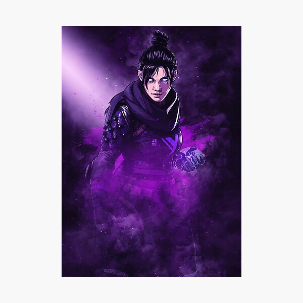 "Apex Legends Wraith Poster - Video Game Decor" Photographic Print for ...