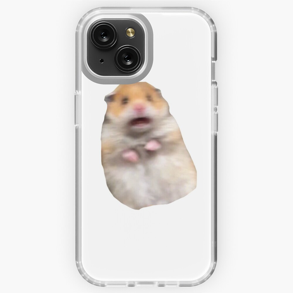 "scared hamster meme" Sticker for Sale by taylorrsheetss | Redbubble