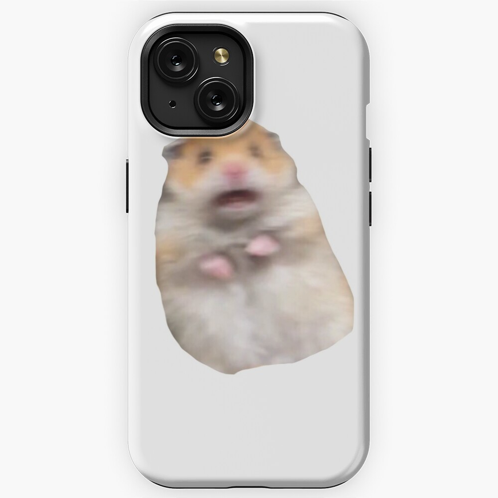 "scared hamster meme" Sticker for Sale by taylorrsheetss | Redbubble