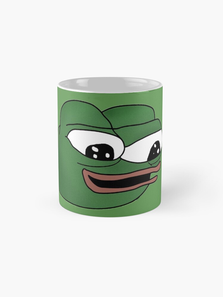 "Happy Peepo" Coffee Mug for Sale by Eddy-Forks | Redbubble