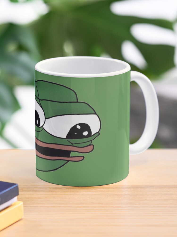 "Happy Peepo" Coffee Mug for Sale by Eddy-Forks | Redbubble