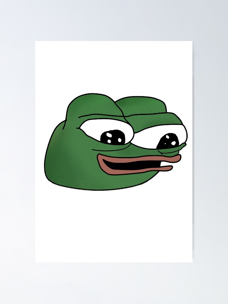 "Happy Peepo" Poster for Sale by Eddy-Forks | Redbubble