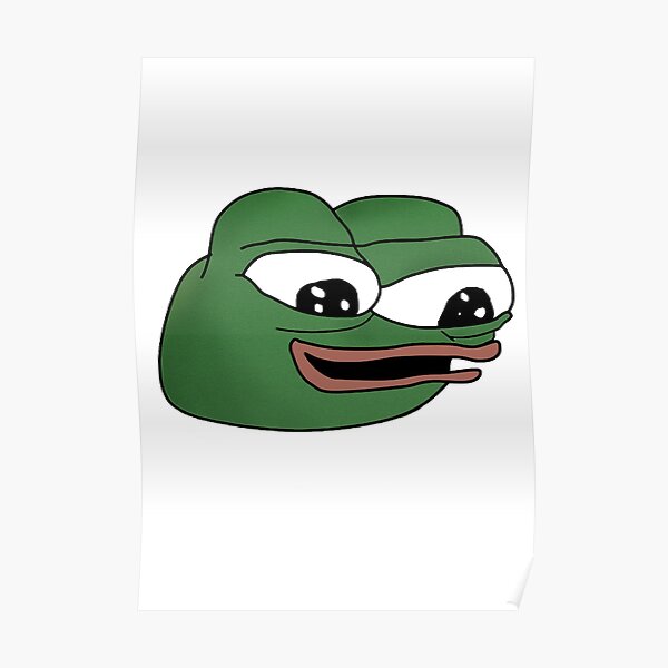 "Happy Peepo" Poster by Eddy-Forks | Redbubble