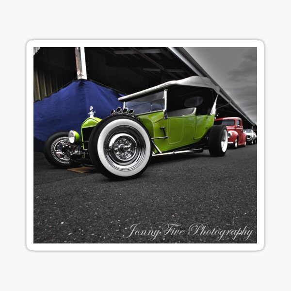 "1924 Ford Touring Hot Rod" Sticker for Sale by JonnyFivePhoto | Redbubble