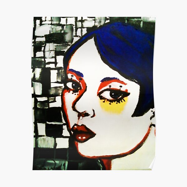 "Mon Adrienne" Poster by YaebaArts | Redbubble