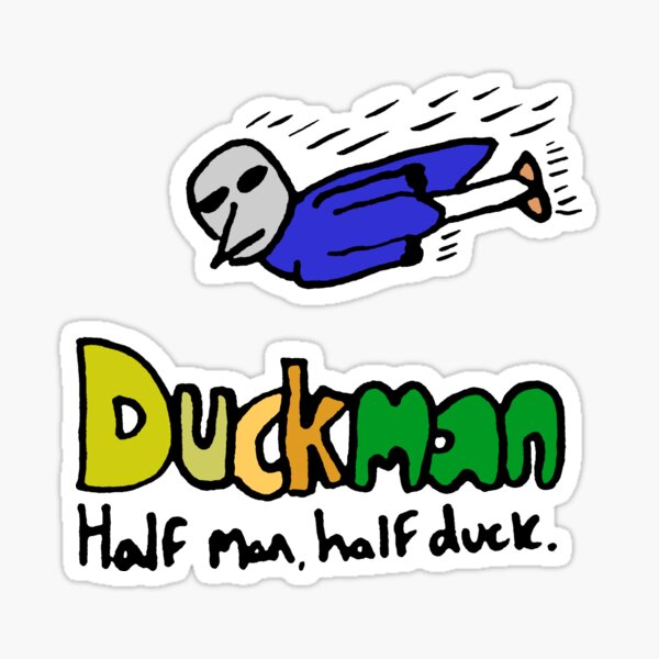 "DuckMan funny shitart design NumbTs marker pen art artist artwork ...