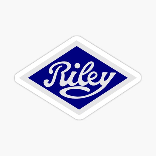 "Classic Car Logos - Riley" Sticker for Sale by brookestead | Redbubble