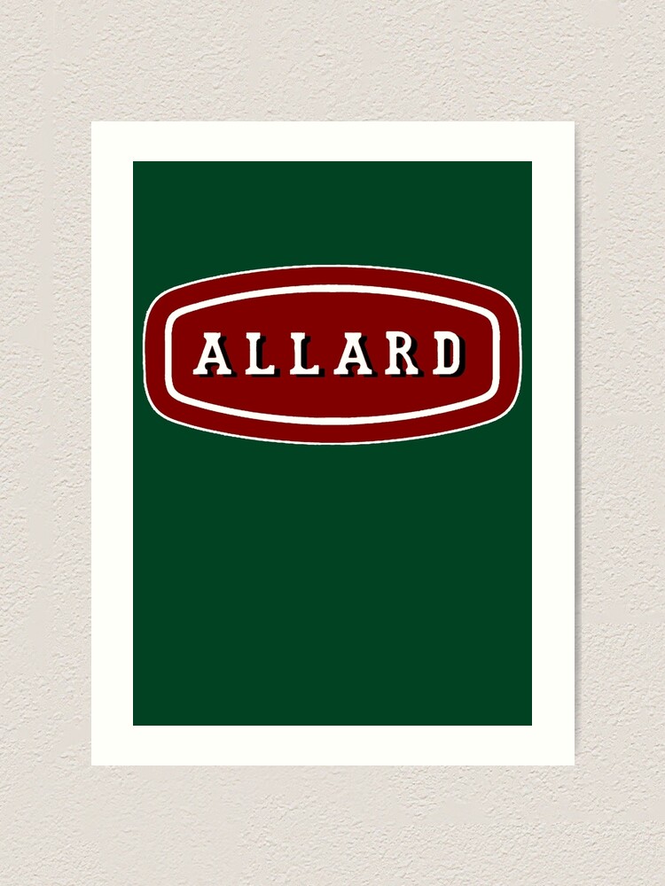 "Classic Car Logos - Allard" Art Print for Sale by brookestead | Redbubble