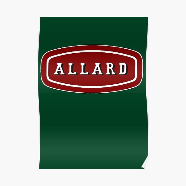 "Oldtimer-Logos - Allard" Poster von brookestead | Redbubble