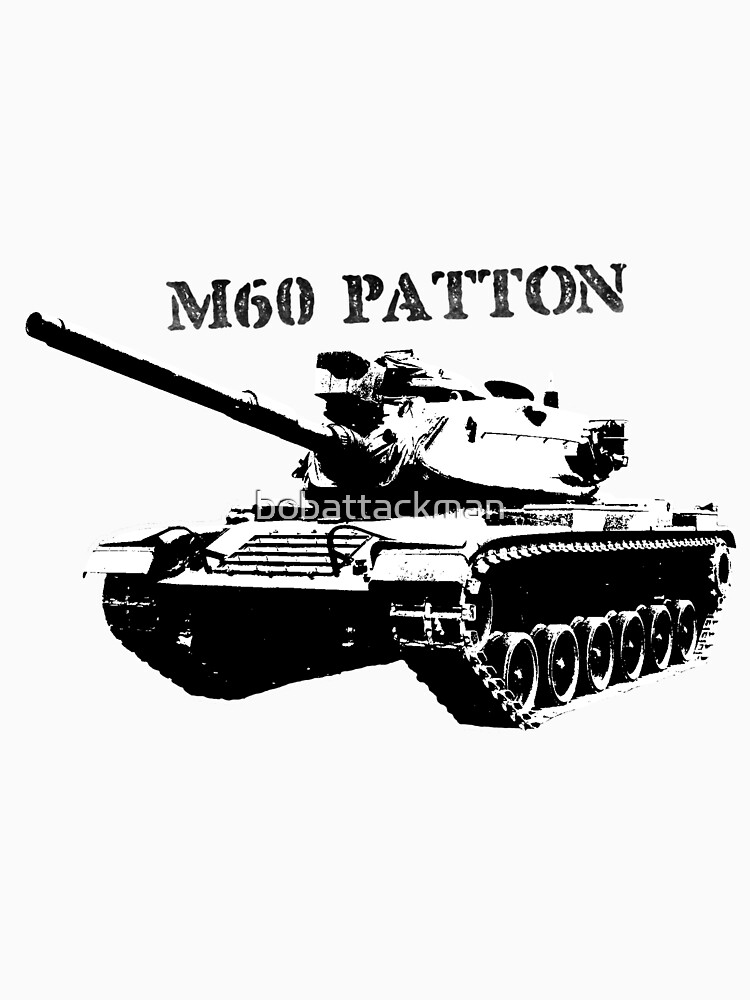"M60 Patton" T-shirt by bobattackman | Redbubble