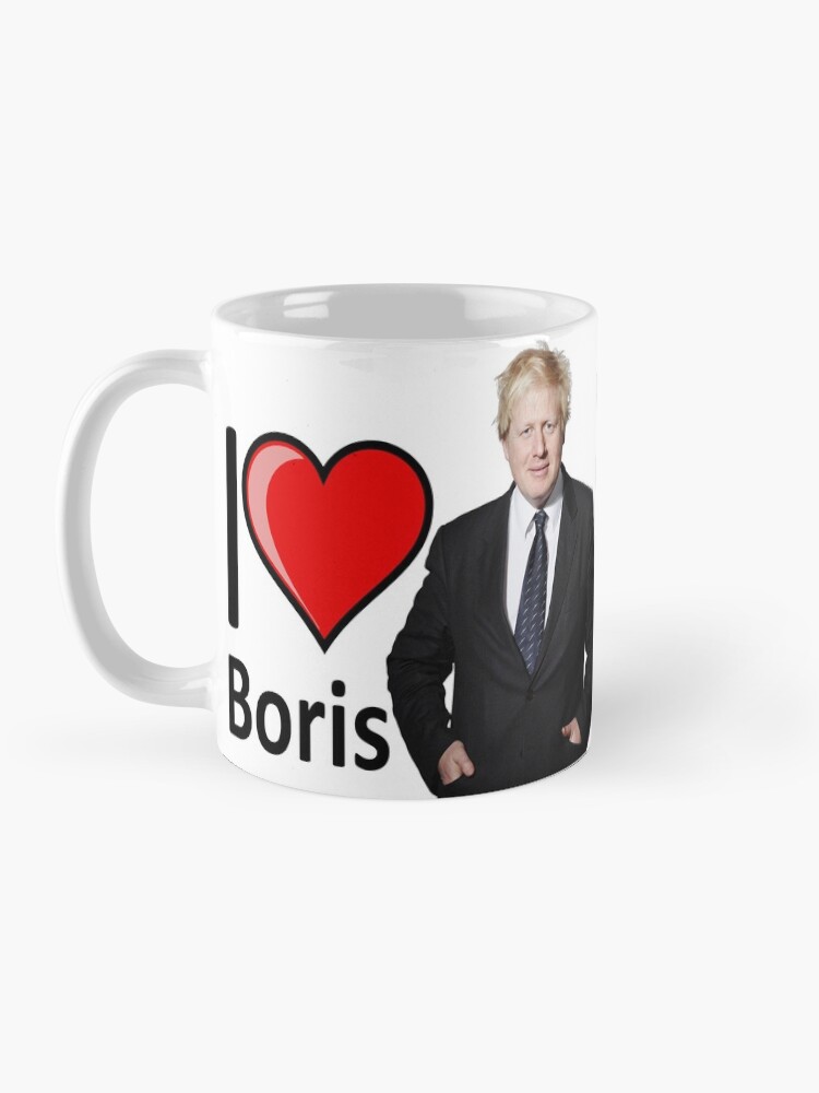 "I Love Boris Johnson Mug" Coffee Mug for Sale by partybitz | Redbubble