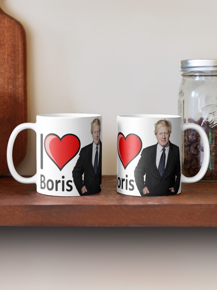 "I Love Boris Johnson Mug" Coffee Mug for Sale by partybitz | Redbubble