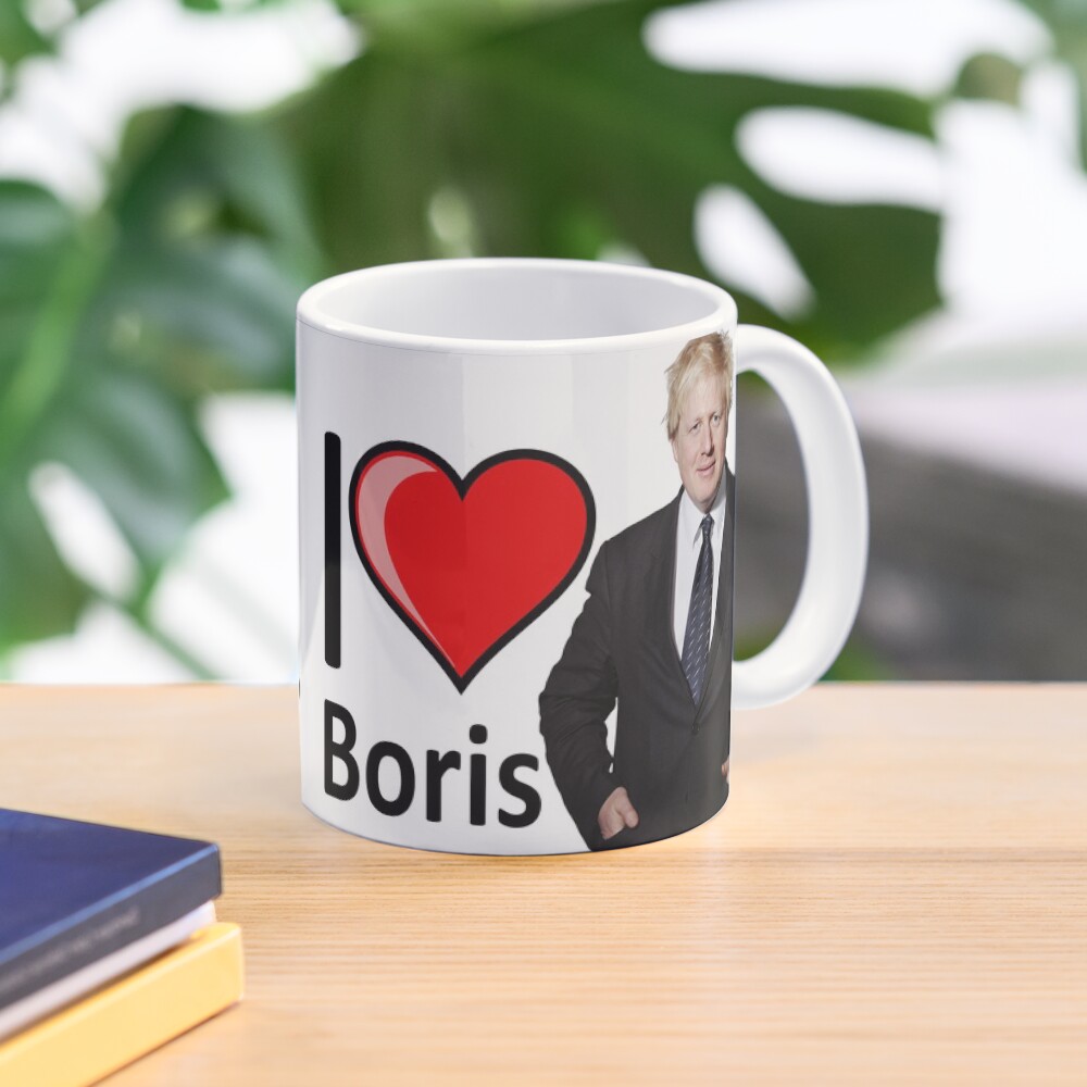 "I Love Boris Johnson Mug" Coffee Mug for Sale by partybitz | Redbubble