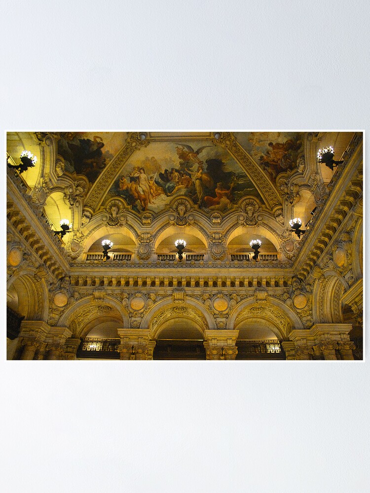 "Opera Ceiling" Poster for Sale by louisefahy | Redbubble