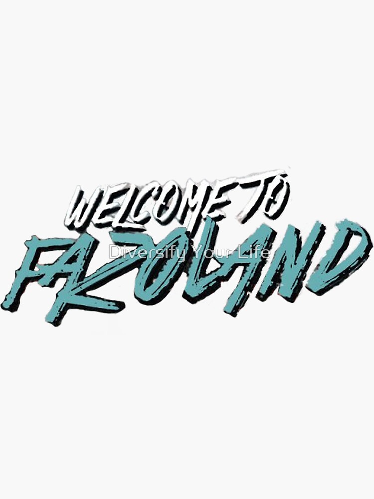 "G Herbo - Welcome To Fazoland Art" Sticker for Sale by Diversify Your ...